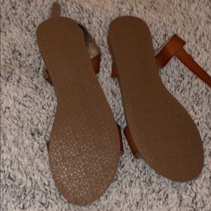 Universal Thread | Shoes | Brown Strap Sandals | Poshmark